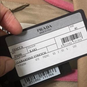 Prada | Jackets & Coats | Prada 0 Authentic Trench Coatbrand Newsz40 | Poshmark